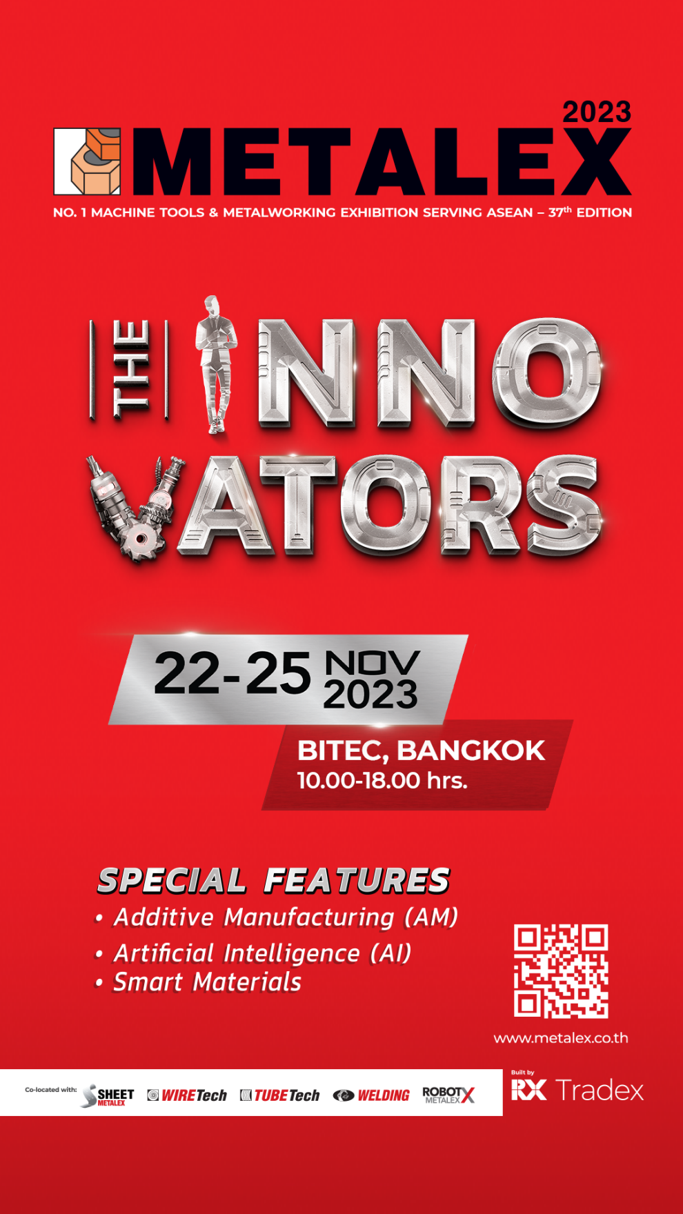 METALEX | No. 1 Machine Tools & Metalworking Exhibition Serving ASEAN